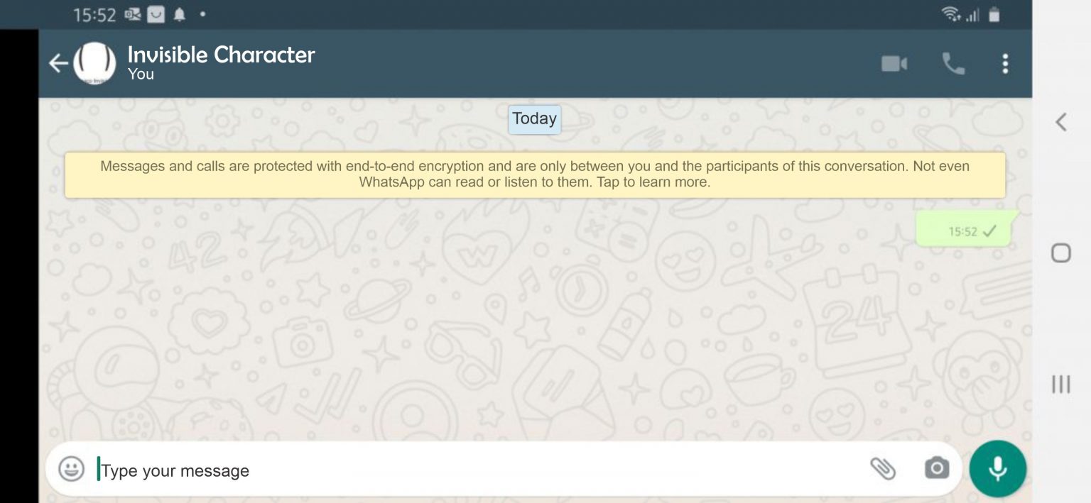 Blank text - Small ( ) Medium (ﾠ) Large (ㅤ) - Blank text